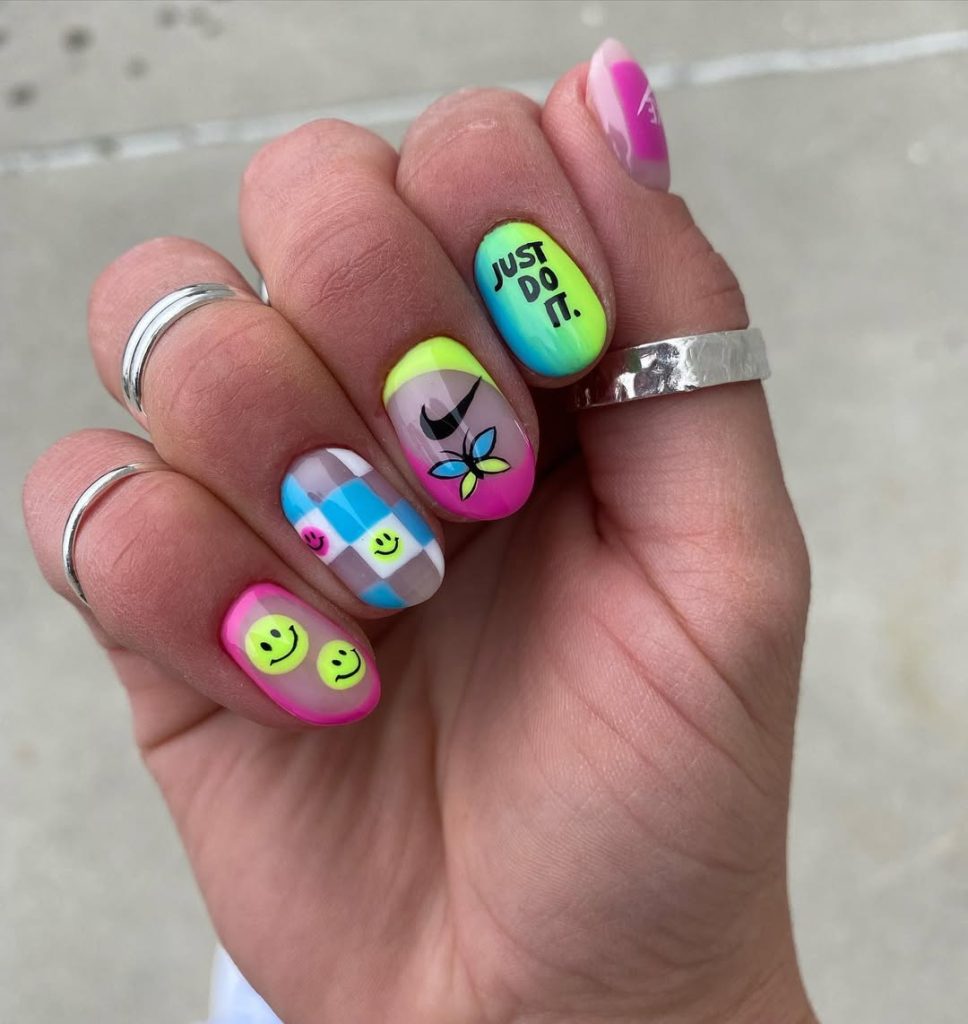Nike Nail Designs That Sneakerheads Will Fashion – Perfect Nail Spot