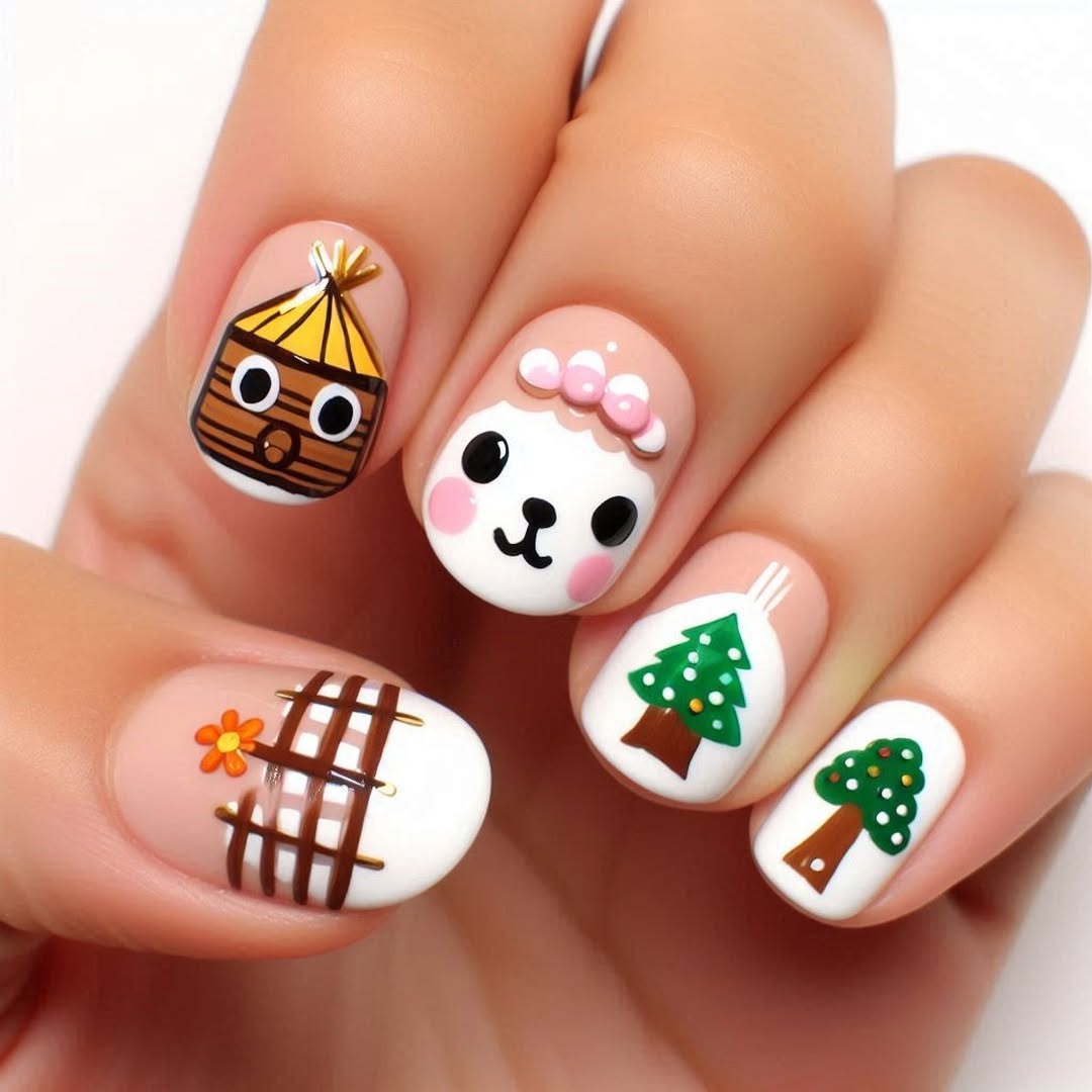 Cartoon Nail Designs That Are Too Cute to Ignore – Perfect Nail Spot