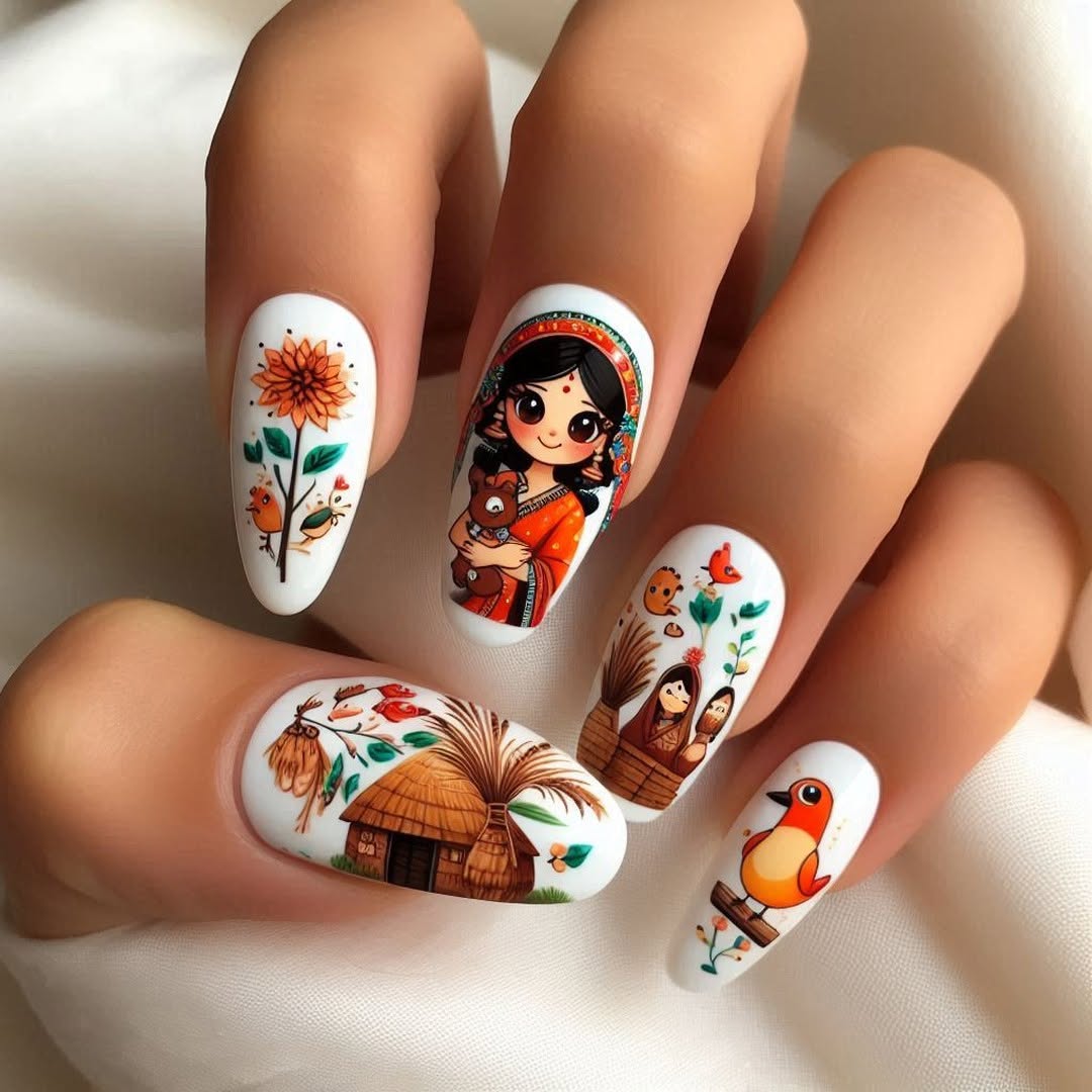 Cartoon Nail Designs That Are Too Cute to Ignore – Perfect Nail Spot