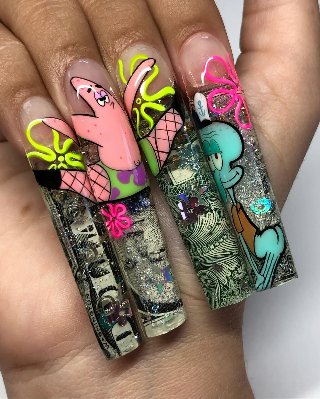 SpongeBob Nail Designs That’ll Make You Say ‘I’m Ready – Perfect Nail Spot
