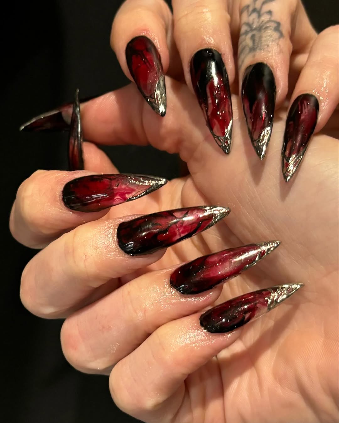 Stunning Sharp Nail Designs for a Bold Look – Perfect Nail Spot