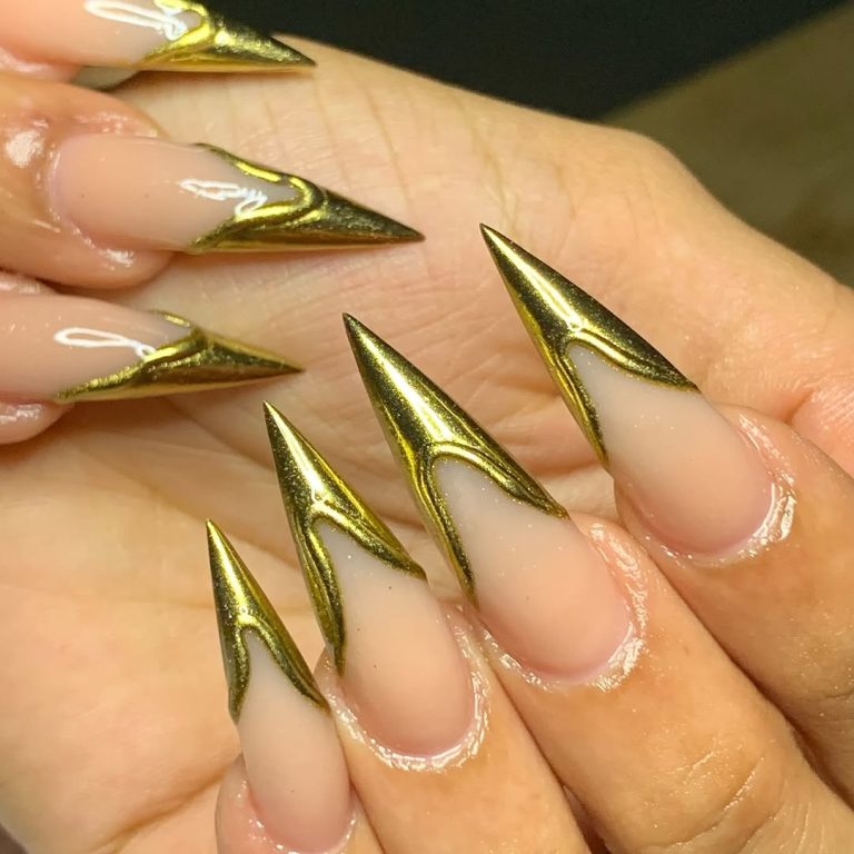 Stunning Sharp Nail Designs for a Bold Look – Perfect Nail Spot