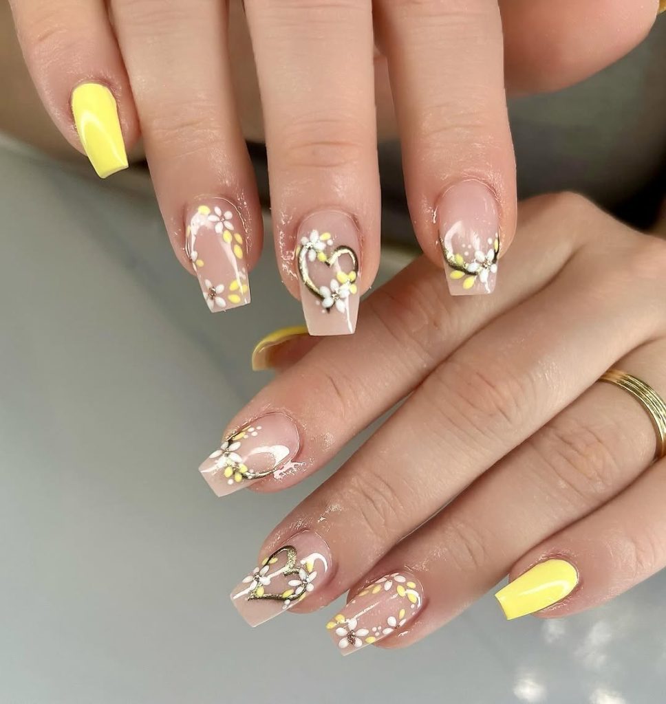 Yellow Spring Nail Ideas for a Trendy Manicure – Perfect Nail Spot
