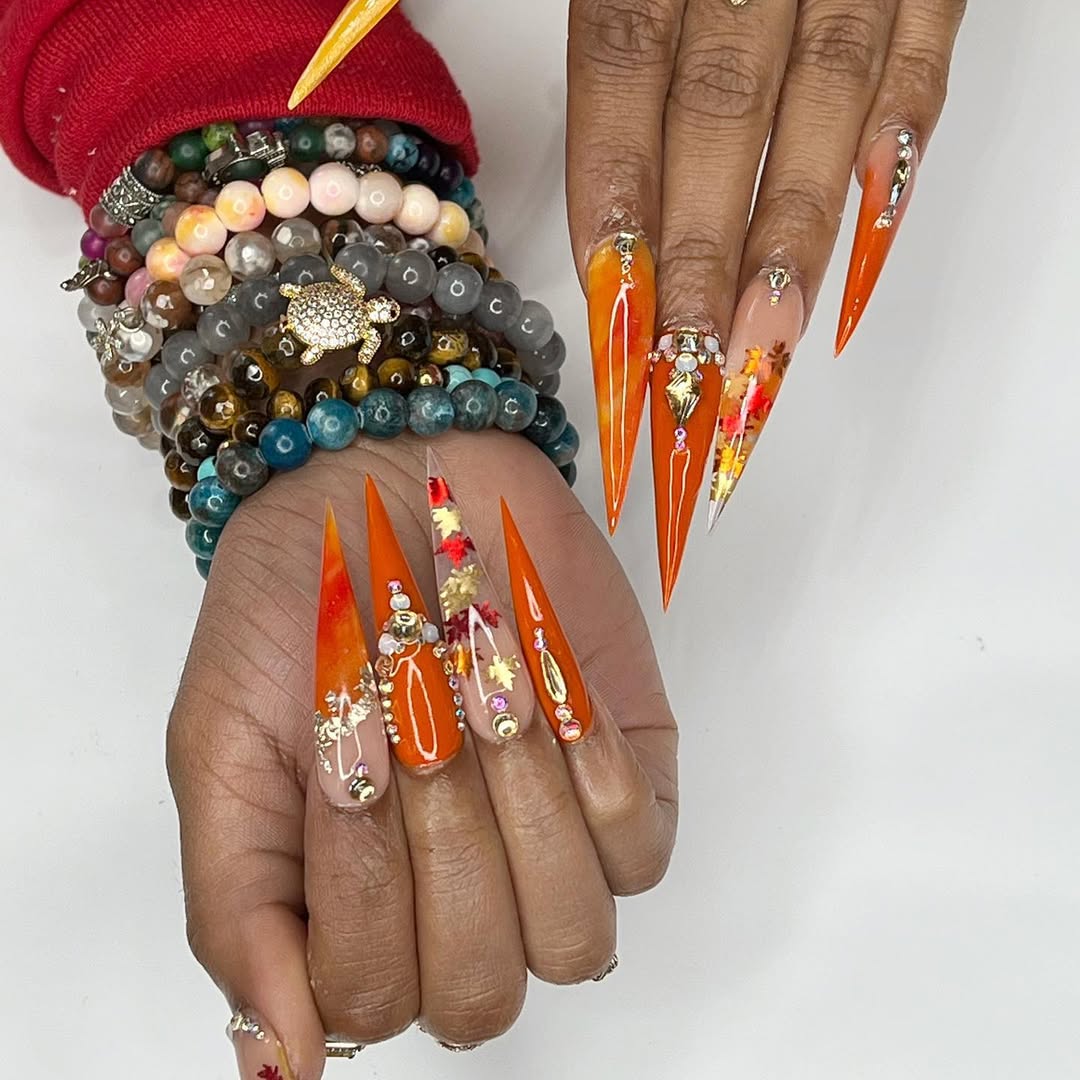 Stunning Sharp Nail Designs for a Bold Look – Perfect Nail Spot