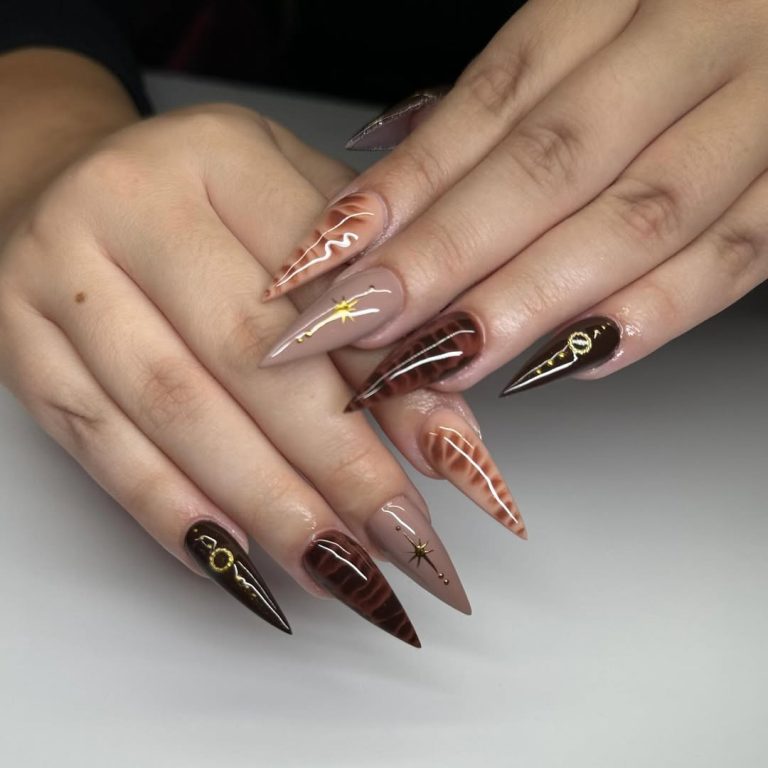 Stunning Sharp Nail Designs for a Bold Look – Perfect Nail Spot
