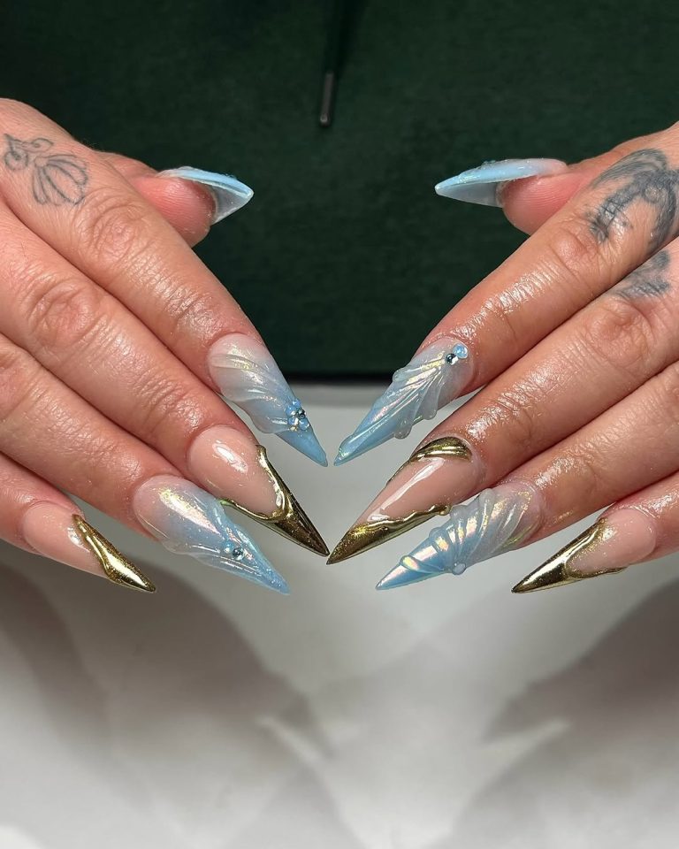 Stunning Sharp Nail Designs for a Bold Look – Perfect Nail Spot